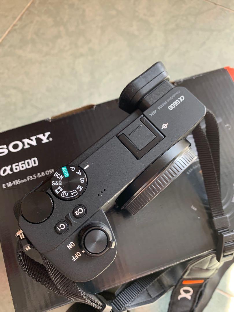 SONY A6600 Kit Set, 攝影器材, 鏡頭及裝備 - Carousell
