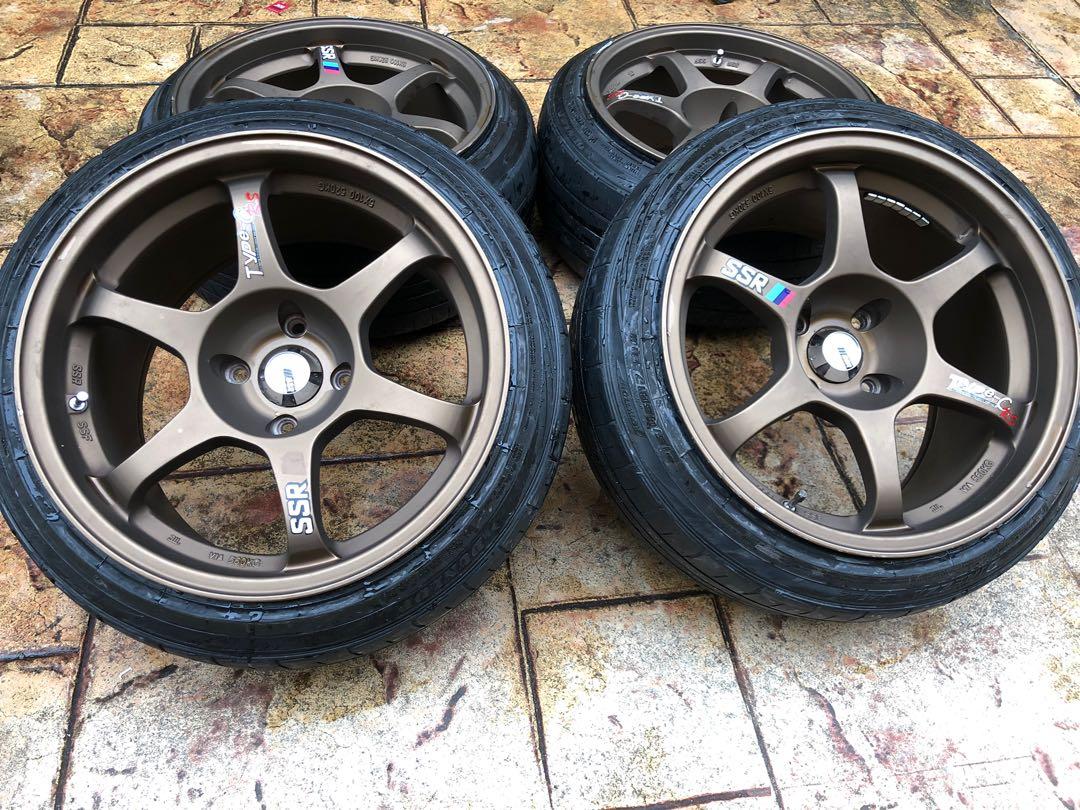 Sport Rim SSR Type C 17X10JJ PCD114, Auto Accessories on Carousell