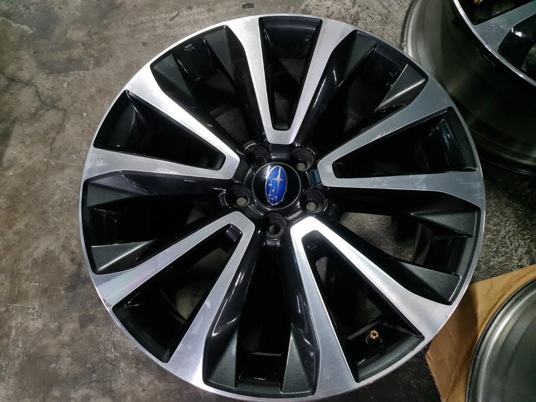 Subaru forester xt stock rims, Car Parts & Accessories, Mags and Tires ...