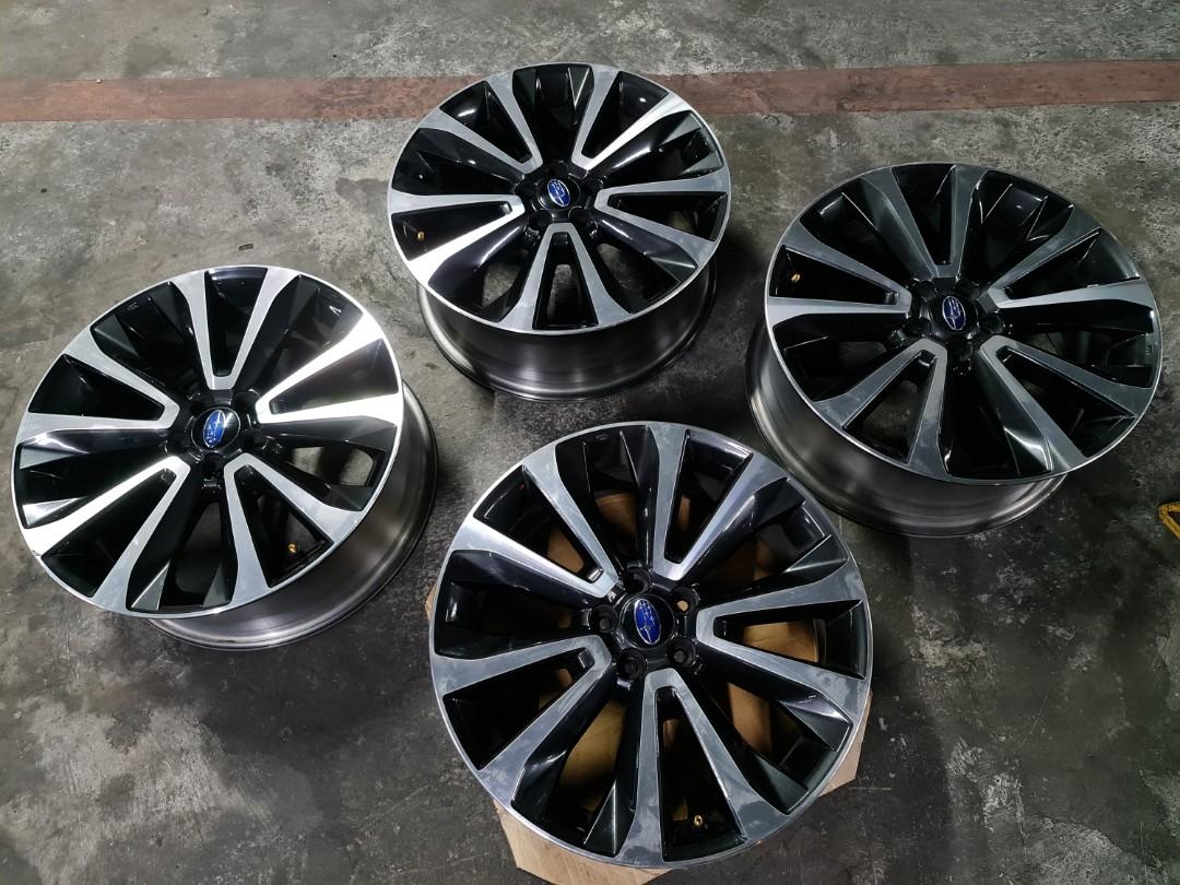 Subaru forester xt stock rims, Car Parts & Accessories, Mags and Tires ...