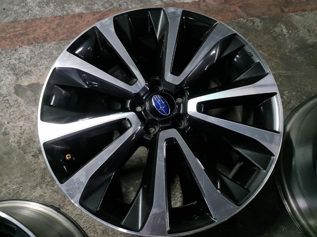 Subaru forester xt stock rims, Car Parts & Accessories, Mags and Tires ...