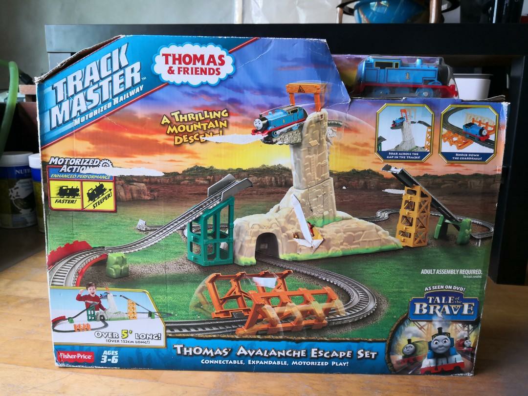 Thomas & Friends Track master motorised train set - Avalanche Escape ...