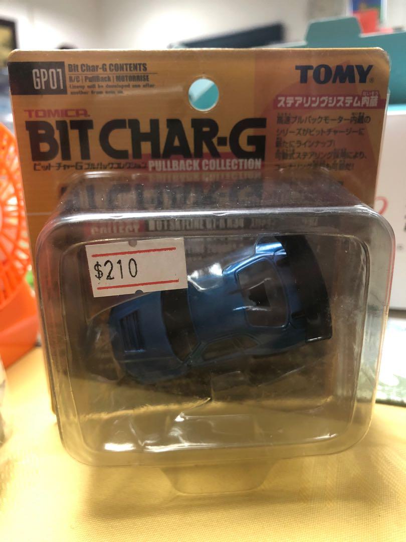 Tomy Tomica Bit Char-G GP01 nismo 日產 skyline GT-R R34 z tune choro q ...