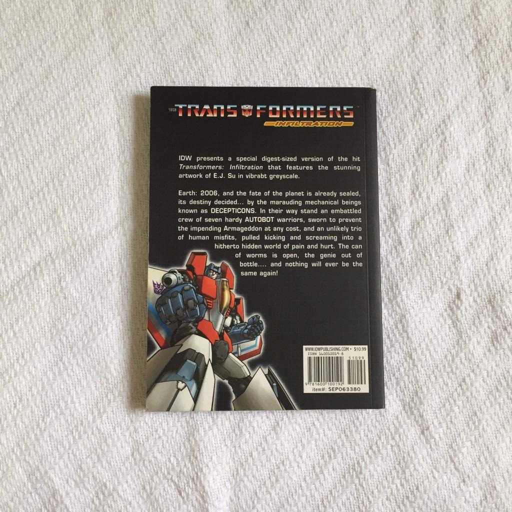 Transformers Infiltration, Hobbies & Toys, Books & Magazines, Comics ...