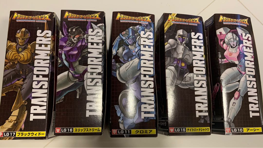 Transformers Legend Series LG 10, LG 11, LG 15, LG 16, LG 17, Hobbies ...