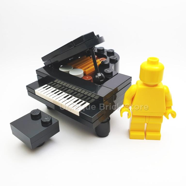 [Unicque] Lego Minifigure Accessory (MOC) - Grand Piano, Hobbies & Toys ...
