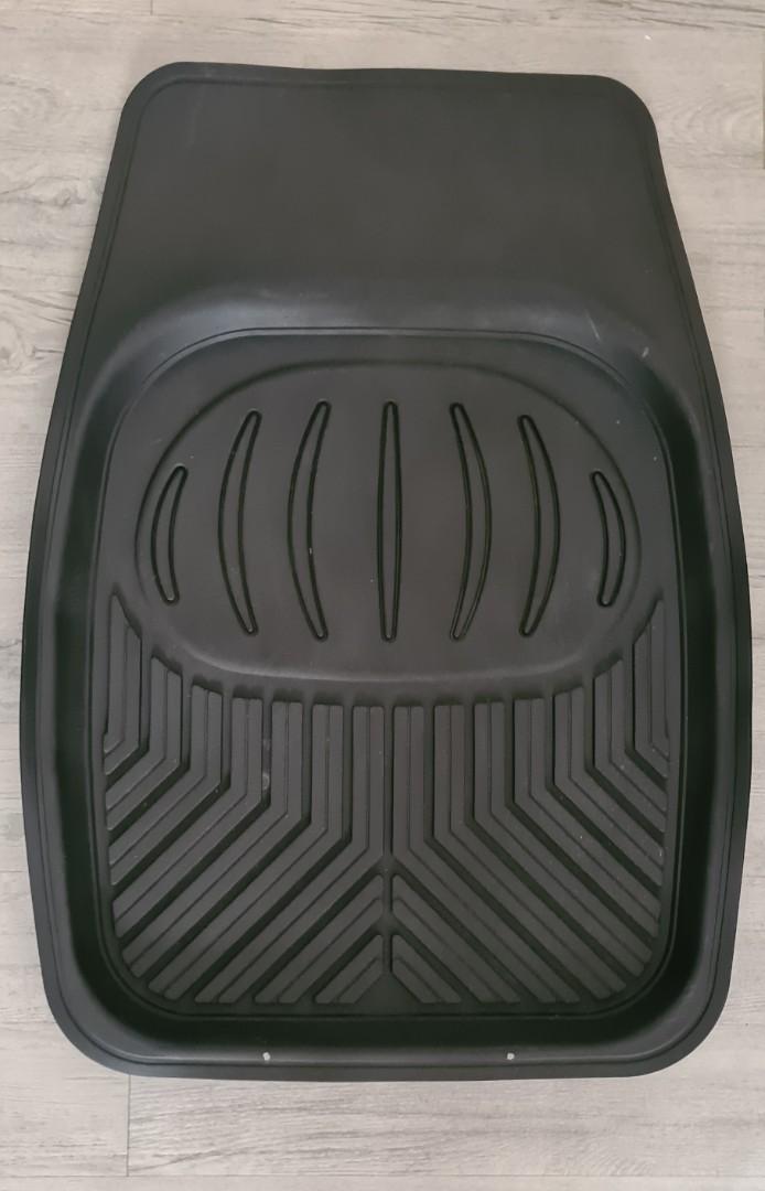 Universal Car Rubber Deep Dish Mat (5 pcs), Car Parts & Accessories ...