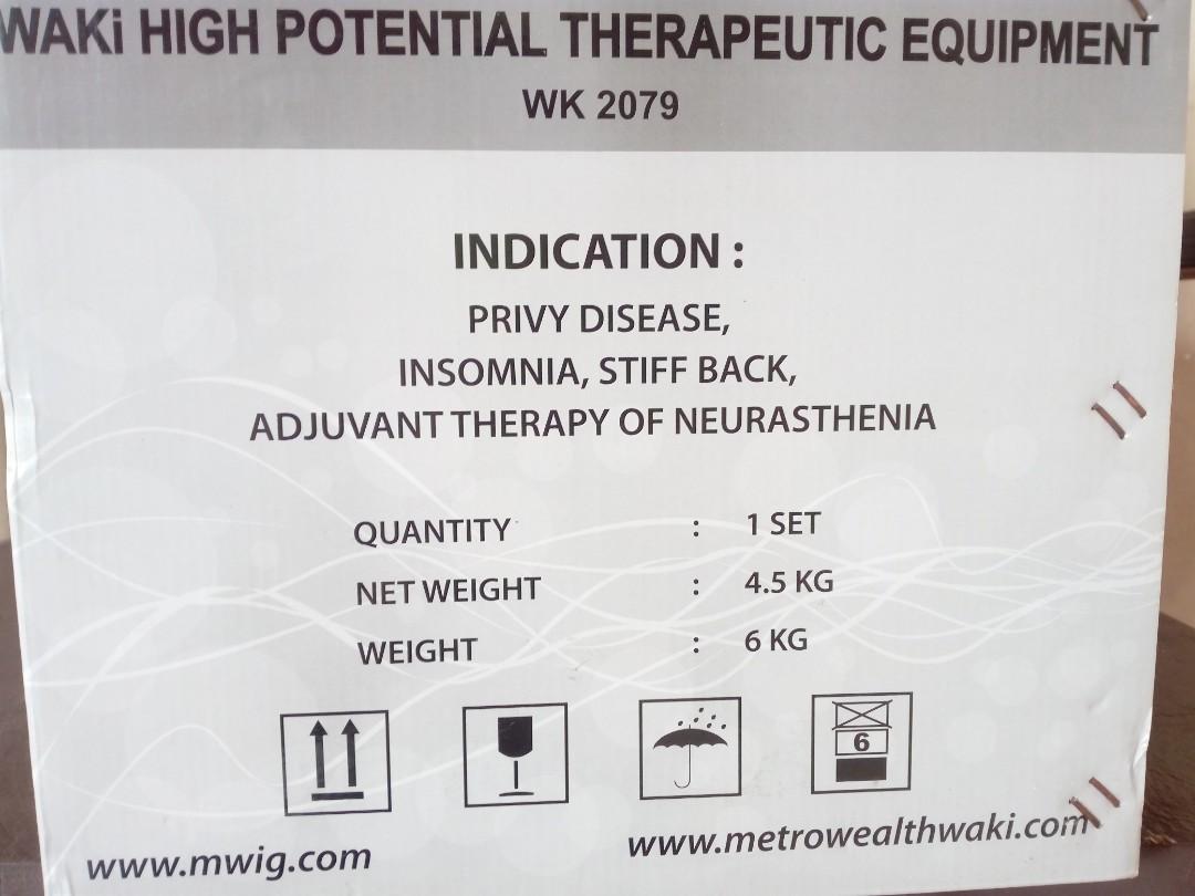 Waki High Potential Therapeutic Equipment, Audio, Other Audio Equipment ...