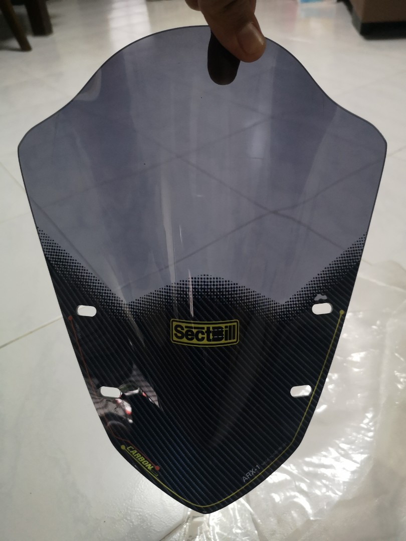 Yamaha Aerox Sect-bill Windshield, Motorcycles, Motorcycle Accessories ...