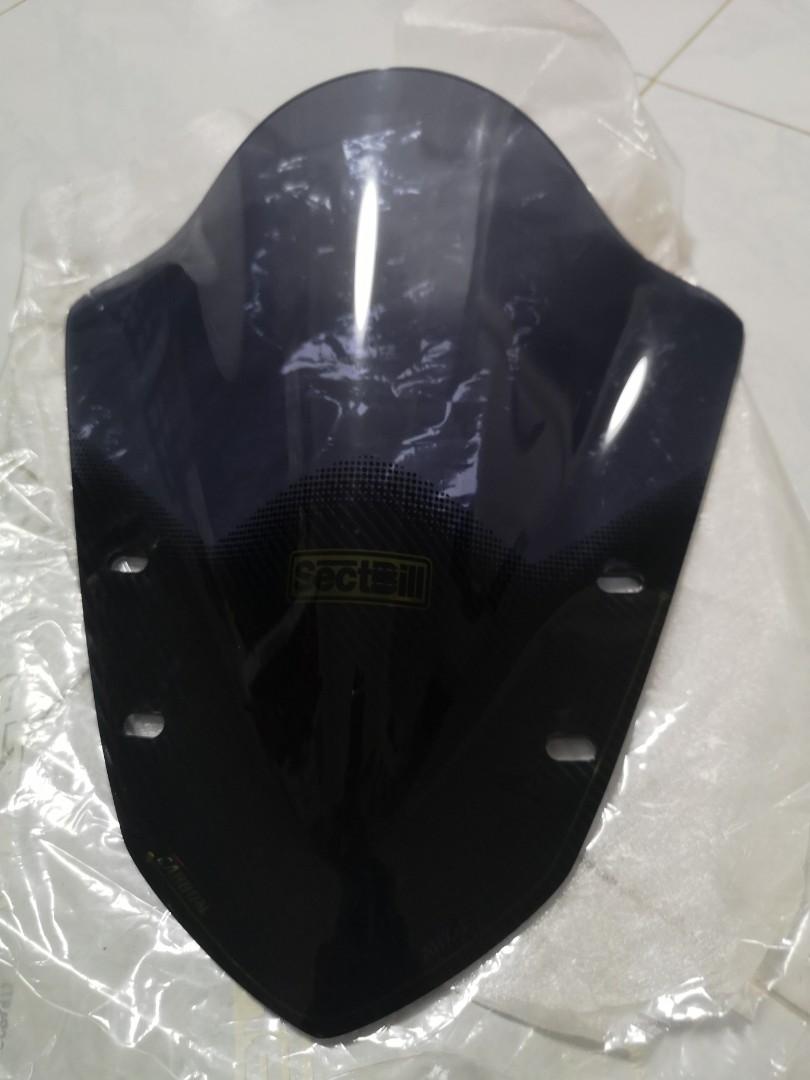 Yamaha Aerox Sect-bill Windshield, Motorcycles, Motorcycle Accessories ...