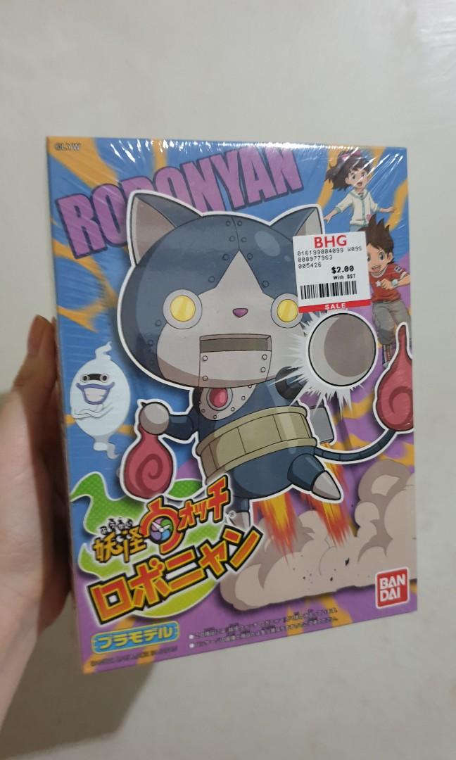 Yo-Kai Watch Jibanyan & Robonyan Figurines, Hobbies & Toys, Toys ...