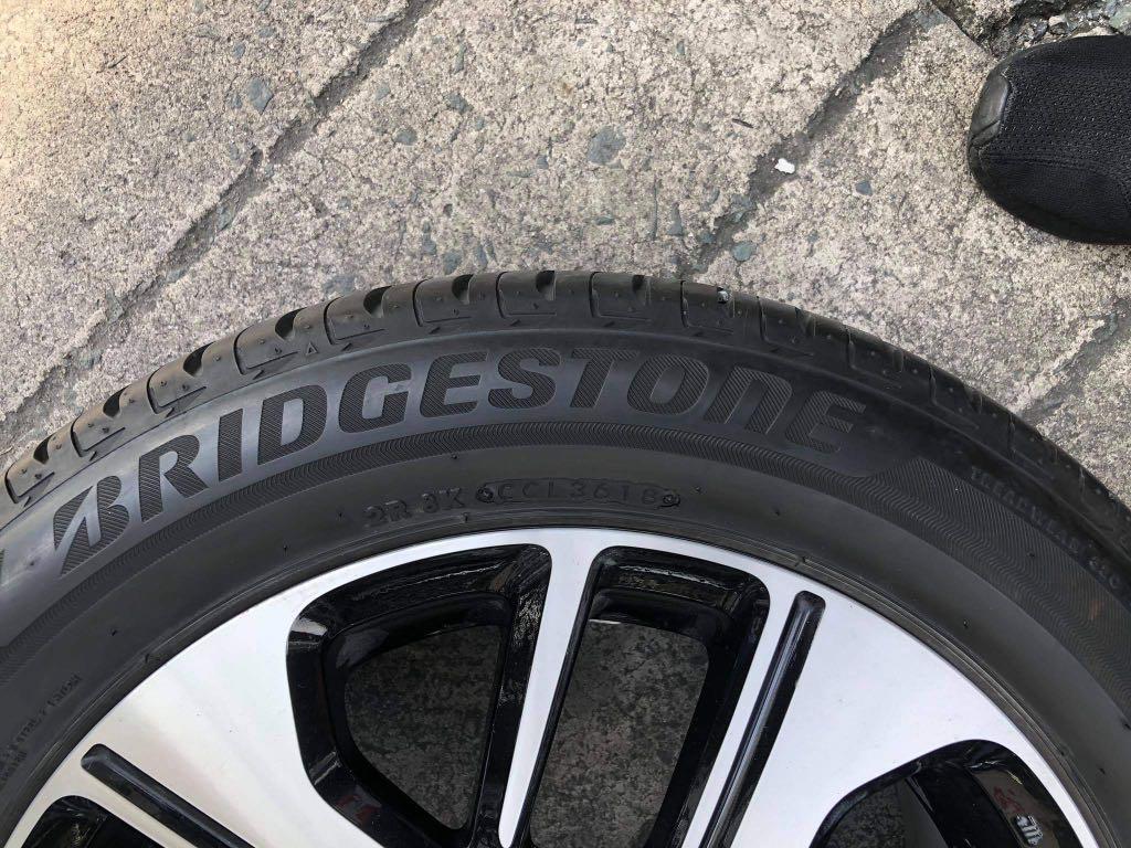 16 inch Mitsubishi Expander Stock Magwheels 205 55 16 Bridgestone 85% ...