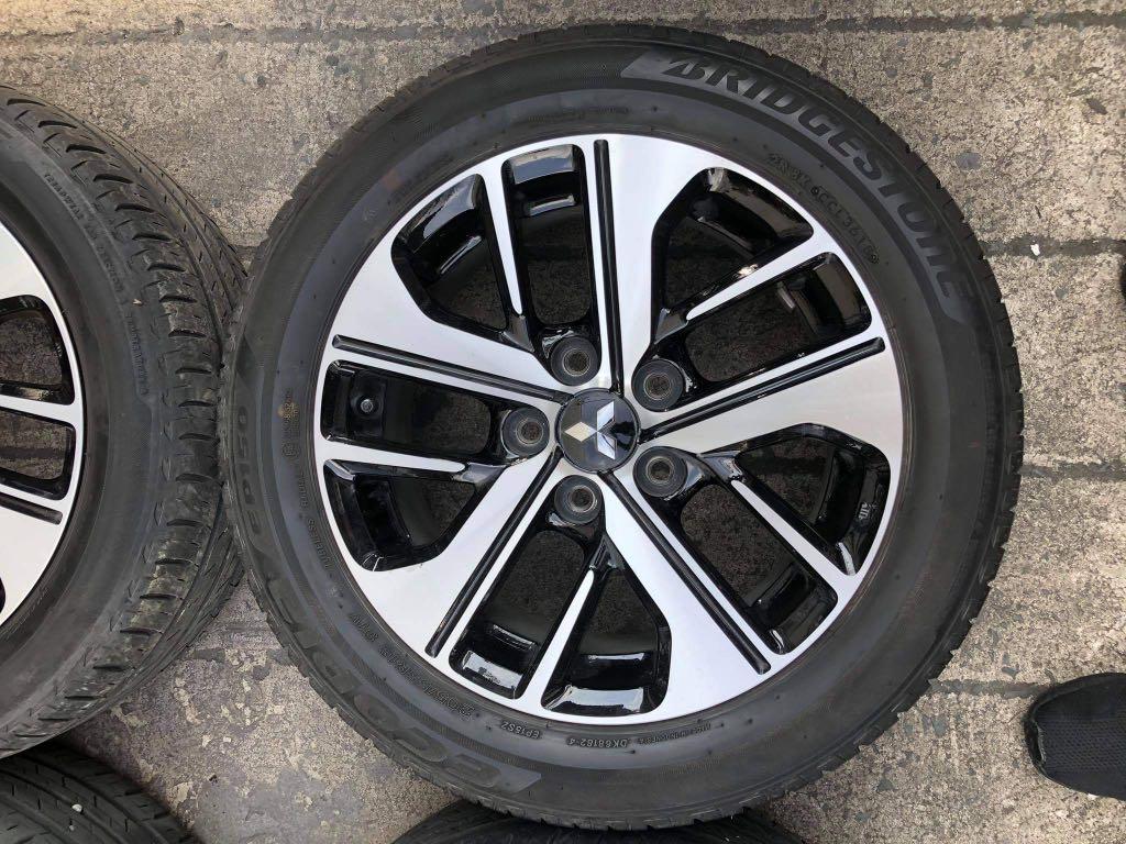 16 inch Mitsubishi Expander Stock Magwheels 205 55 16 Bridgestone 85% ...
