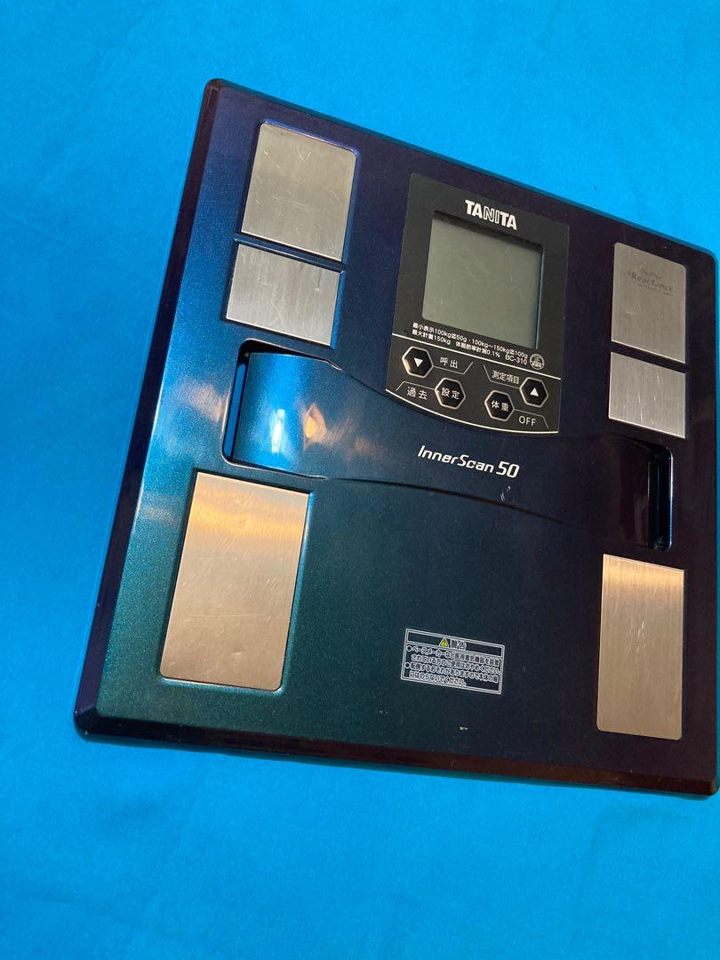 世界最薄 TANITA BC-310 塔尼達 百利達 脂肪磅 體脂磅 日本製造 innerscan Body Composition Scale, 健康及營養食用品, 按摩紓緩用品 ...