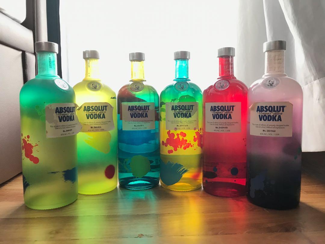 Absolut Vodka Unique edition, Food & Drinks, Alcoholic Beverages on ...