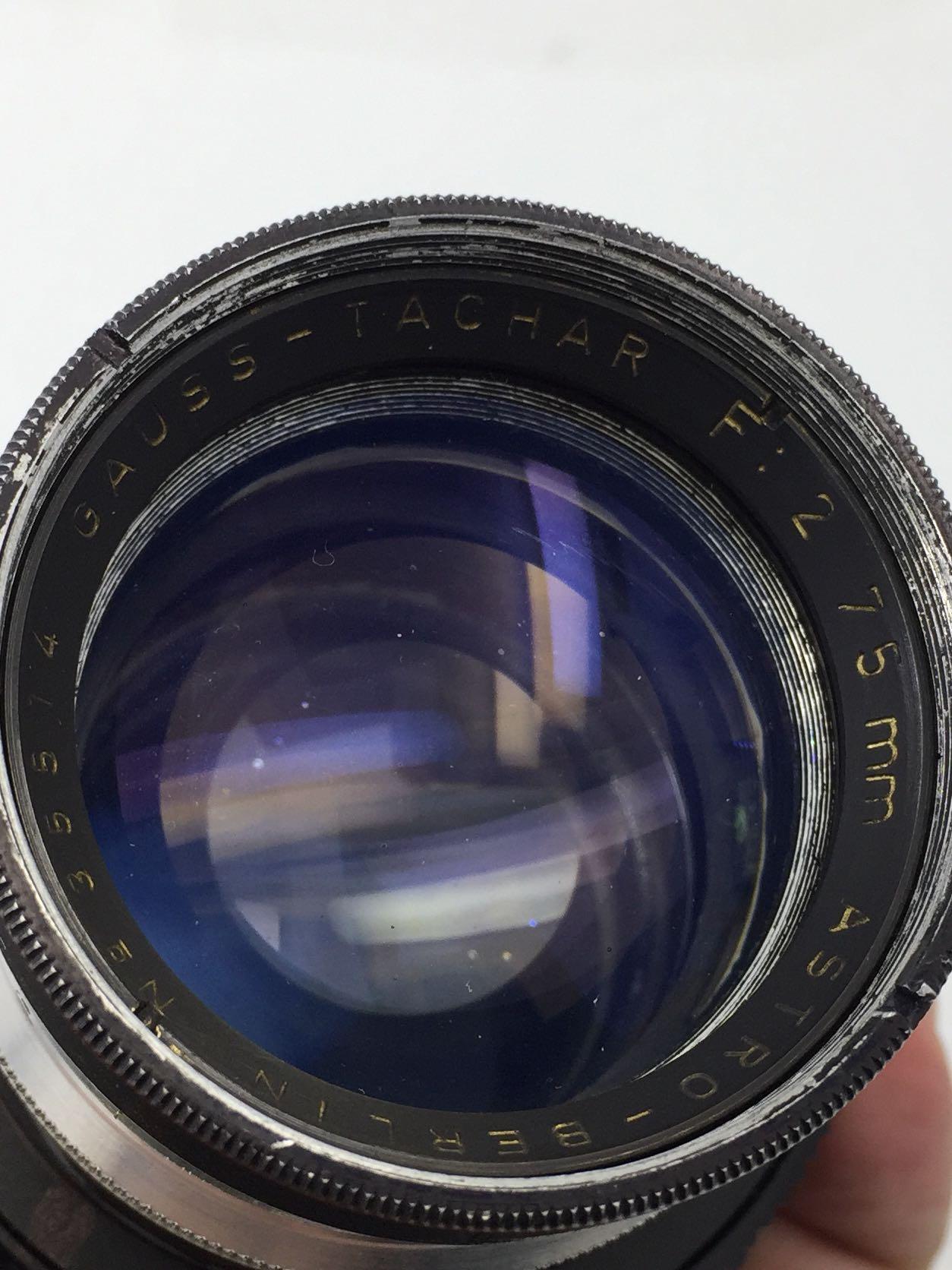 Astro Berlin Gauss Tachar 75mm F2, Photography, Lens & Kits on Carousell
