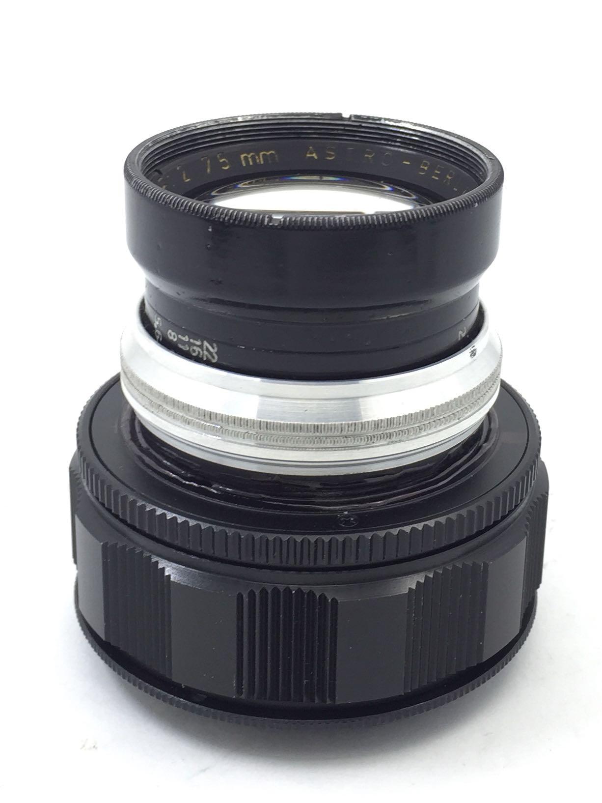 Astro Berlin Gauss Tachar 75mm F2, Photography, Lens & Kits on Carousell