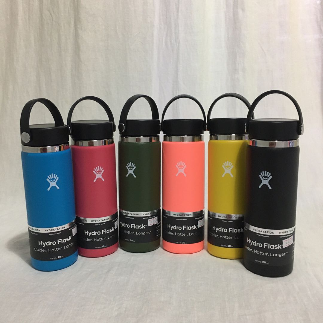 Authentic HydroFlash Wide Mouth 20oz, Furniture & Home Living ...