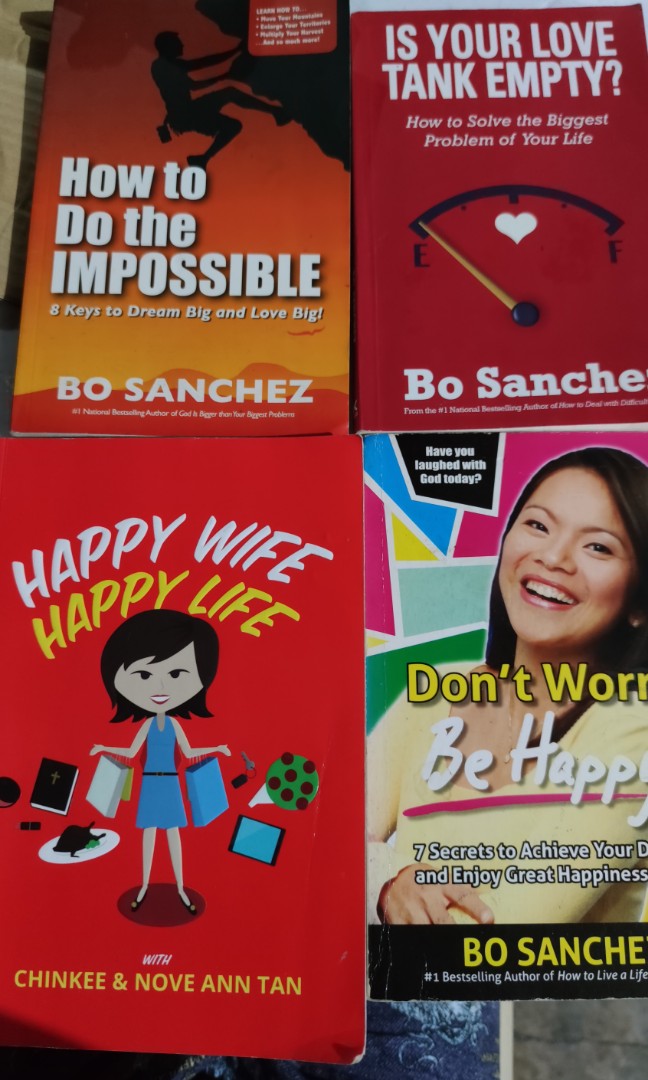 Bo Sanchez and Chinkee Tan books, Hobbies & Toys, Books & Magazines ...