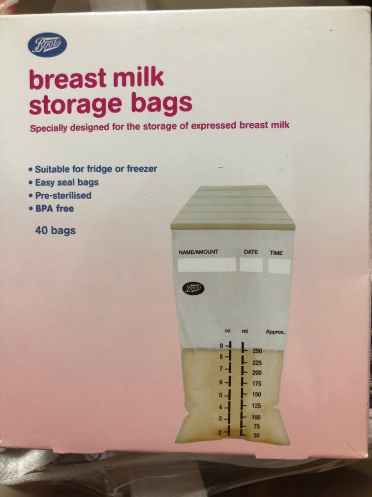 Boots milk bag, Babies & Kids, Nursing & Feeding, Breastfeeding ...