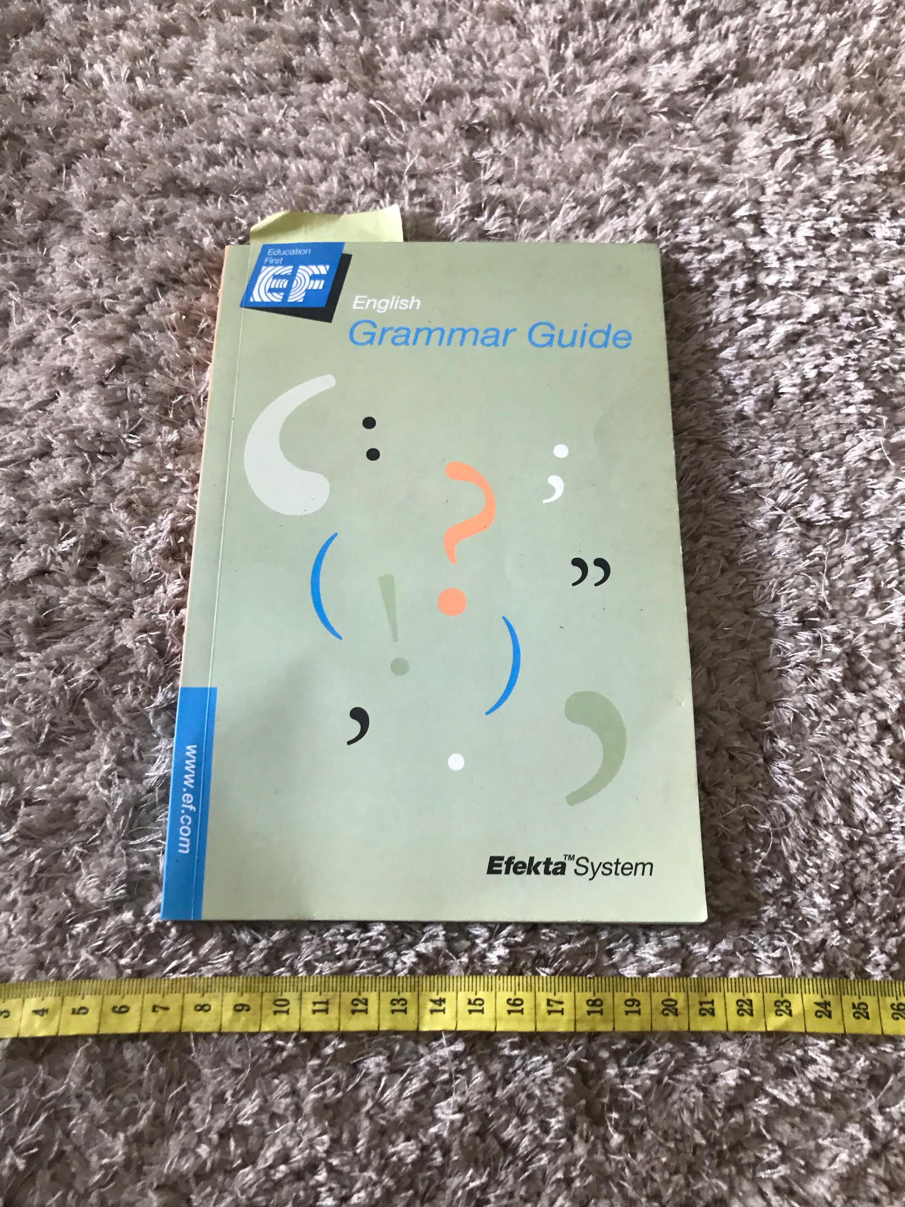buku bahasa inggris ef english grammar guide efekta system, Buku & Alat ...