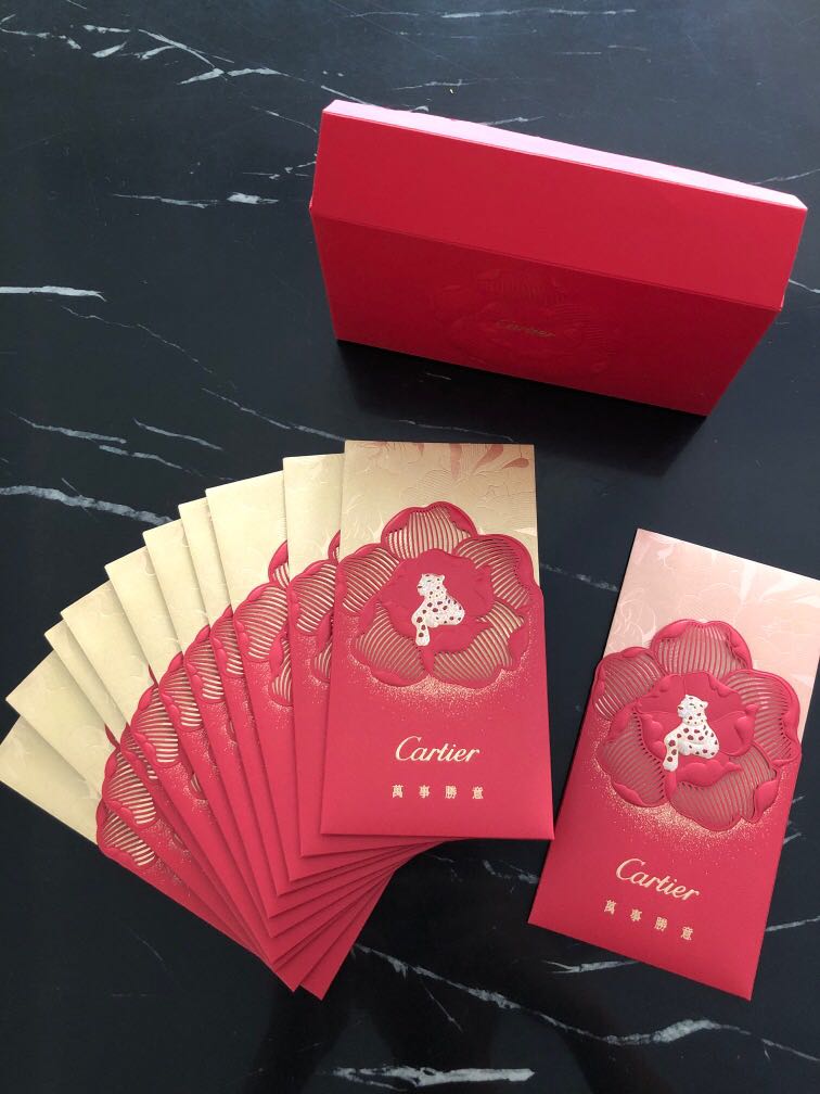 Cartier red packet set, Hobbies & Toys, Stationery & Craft, Occasions ...