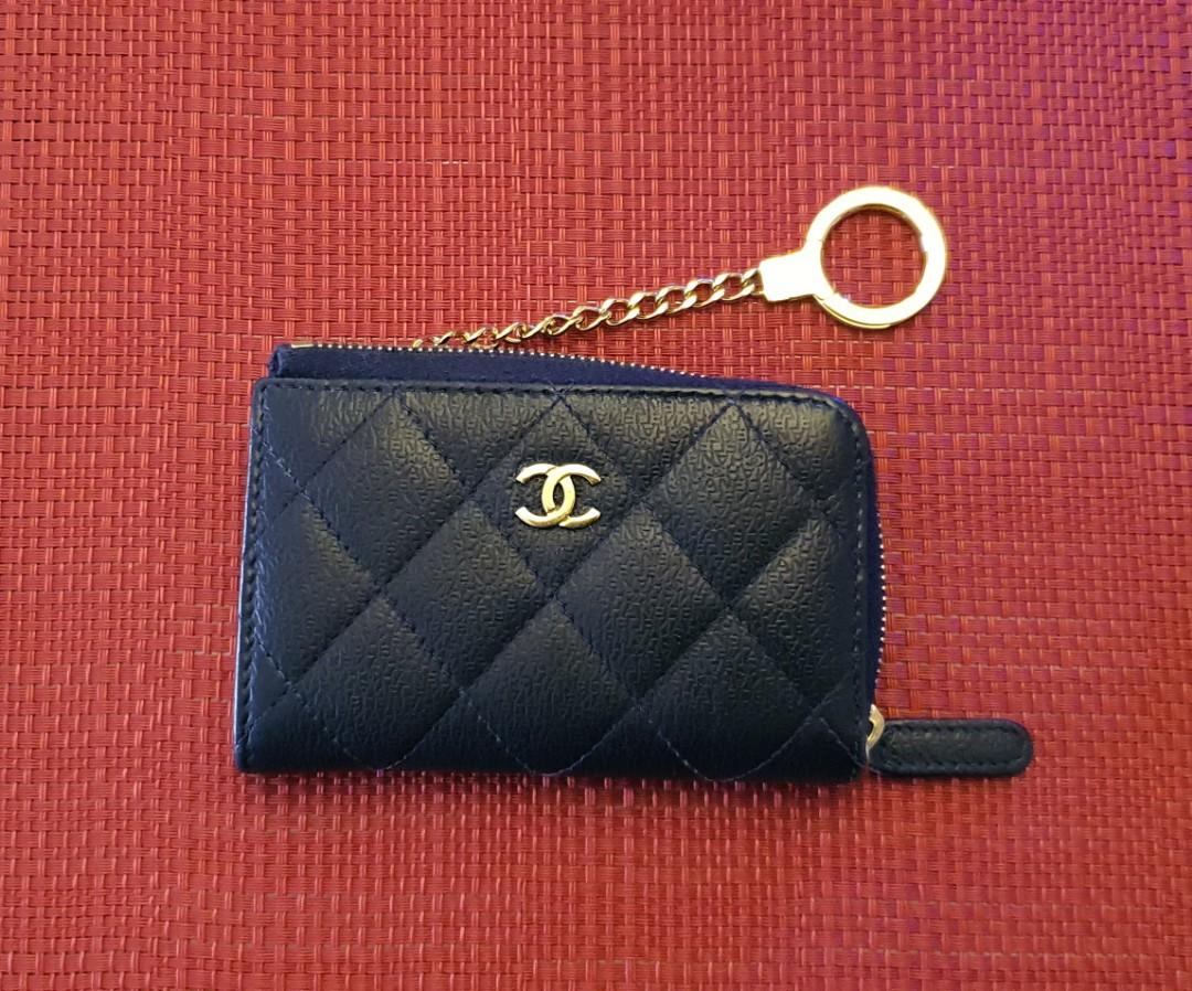 Chanel key & coin purse, Luxury, Bags & Wallets on Carousell