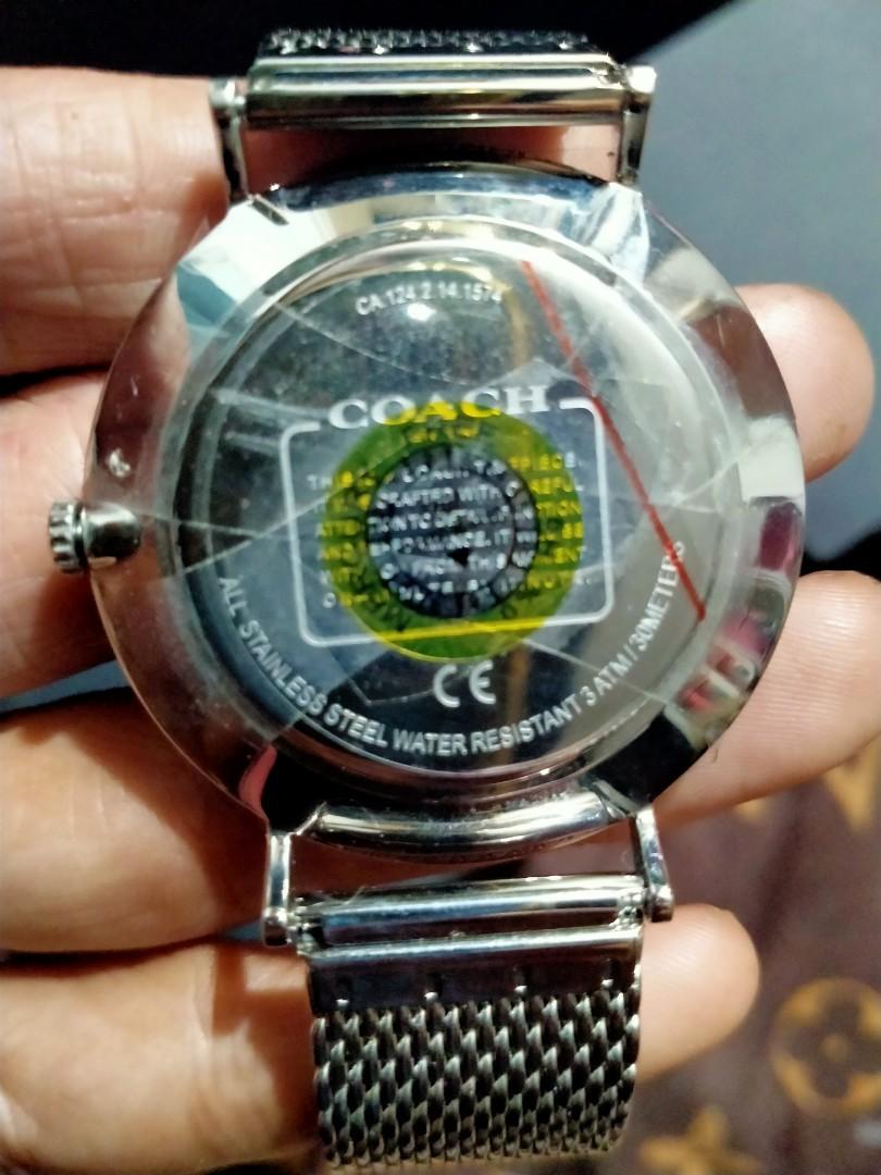 Coach Watch, Men's Fashion, Watches & Accessories, Watches on Carousell