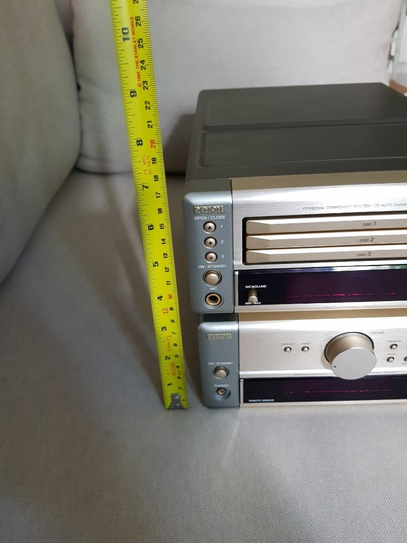 Denon mini hifi set, Electronics, Audio on Carousell