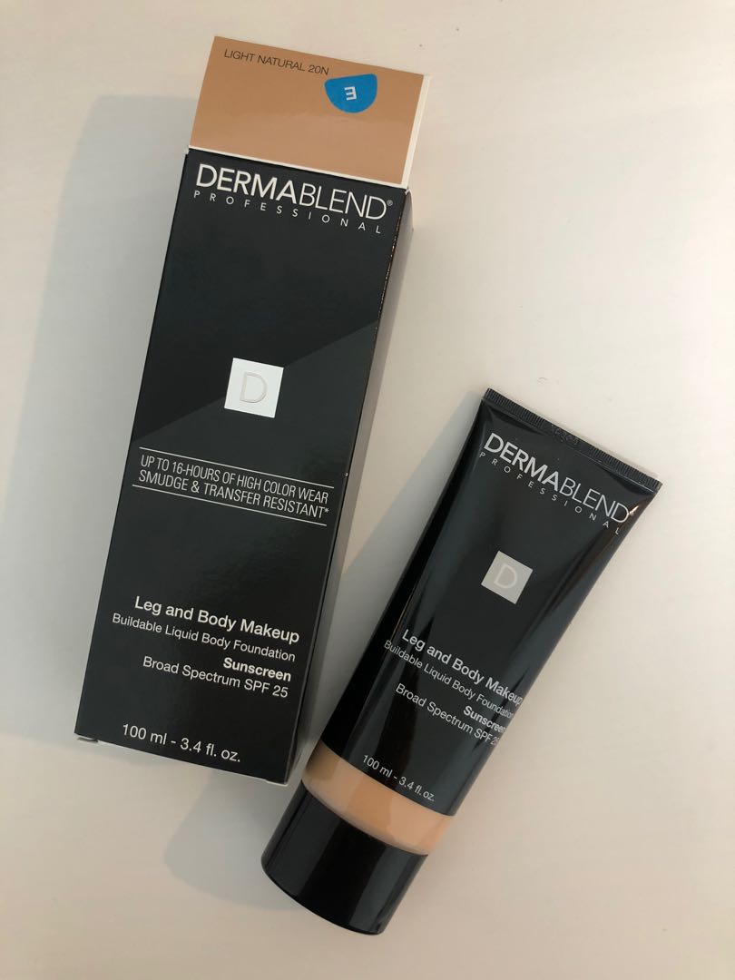 Dermablend Leg and Body Makeup - Light Natural 20N, Beauty & Personal ...