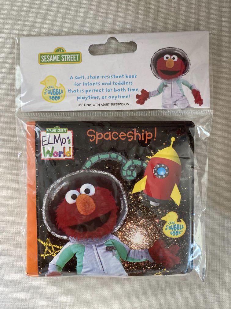 Sesame Street Elmo soft bath book , Hobbies & Toys, Books & Magazines ...
