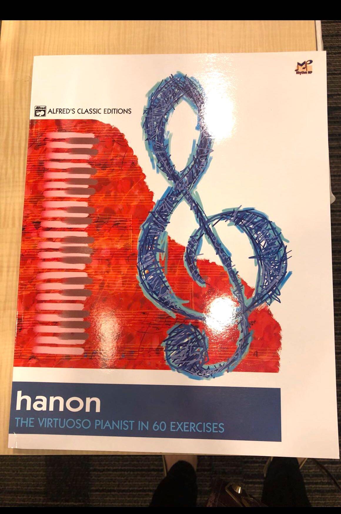 Hanon Piano Book The Virtuoso Pianist in 60 exercises, Hobbies & Toys ...