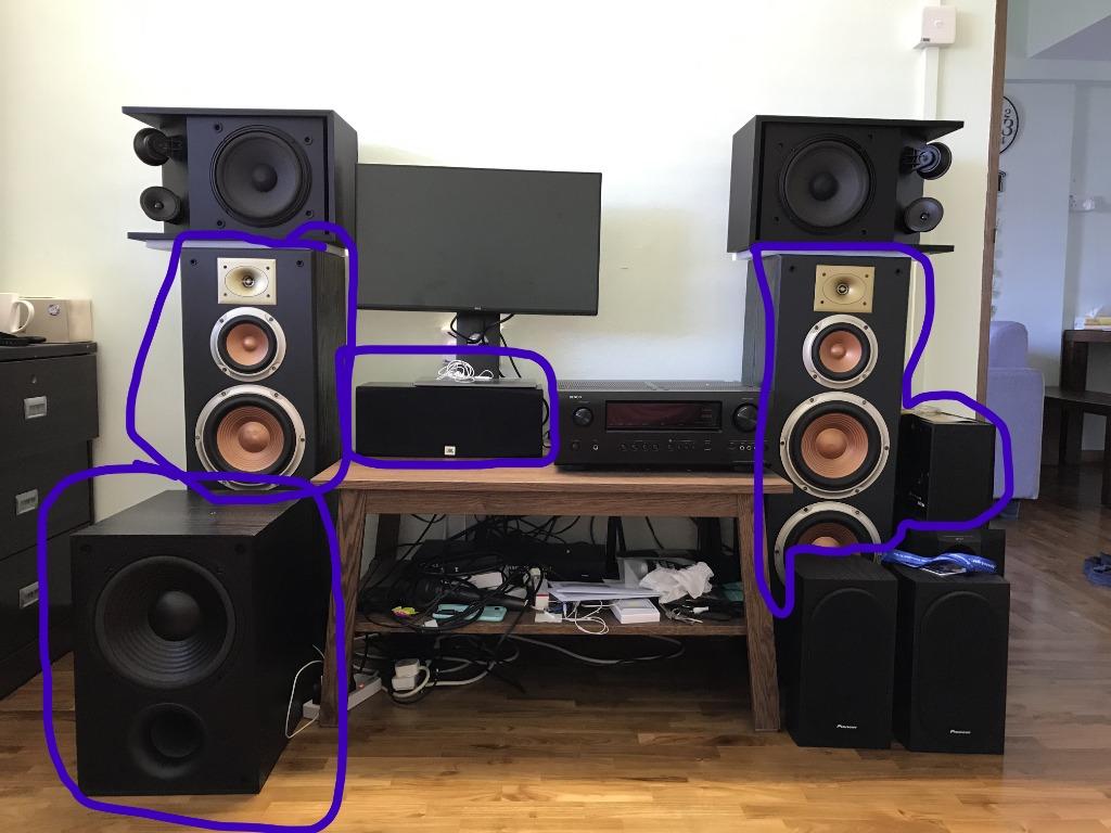 JBL Speaker 5.1 set (H328, Digital 10, CS200 BK), Audio, Soundbars, Speakers & Amplifiers on ...