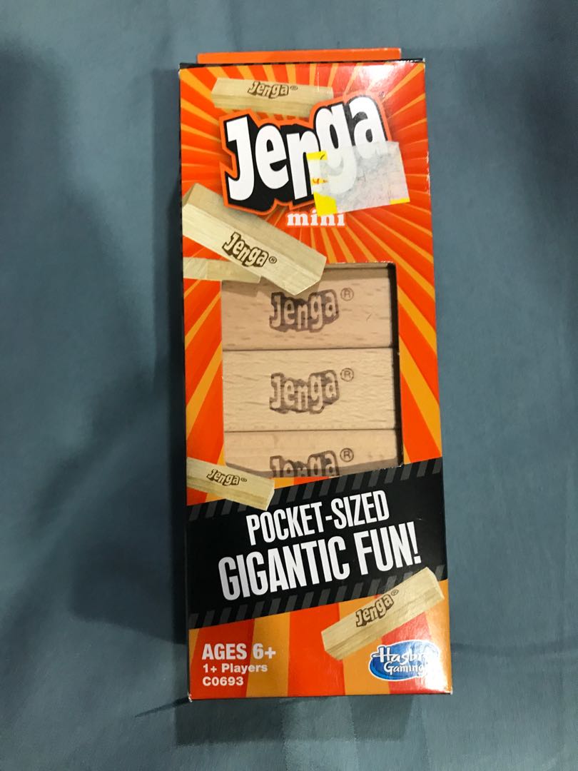 Jenga mini, Hobbies & Toys, Toys & Games on Carousell