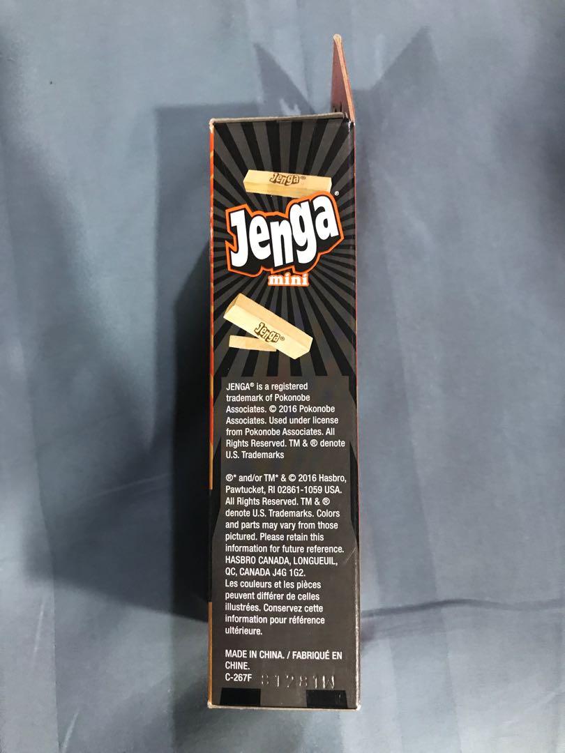 Jenga mini, Hobbies & Toys, Toys & Games on Carousell
