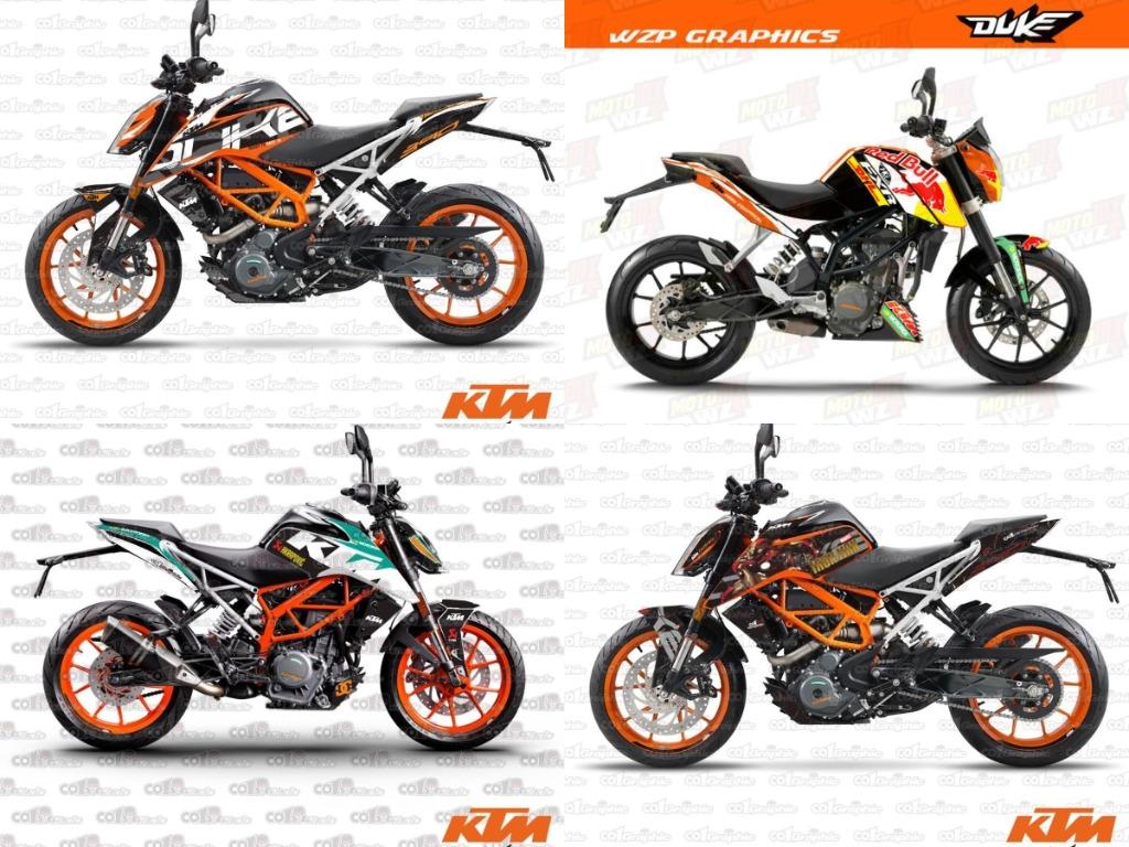 KTM Duke 125 200 390 duke125 duke200 duke390 coverset fairings covers ...