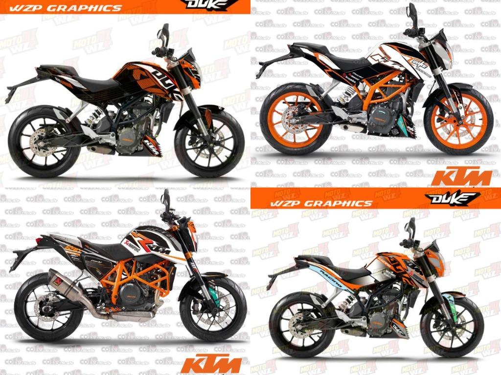 KTM Duke 125 200 390 duke125 duke200 duke390 coverset fairings covers ...