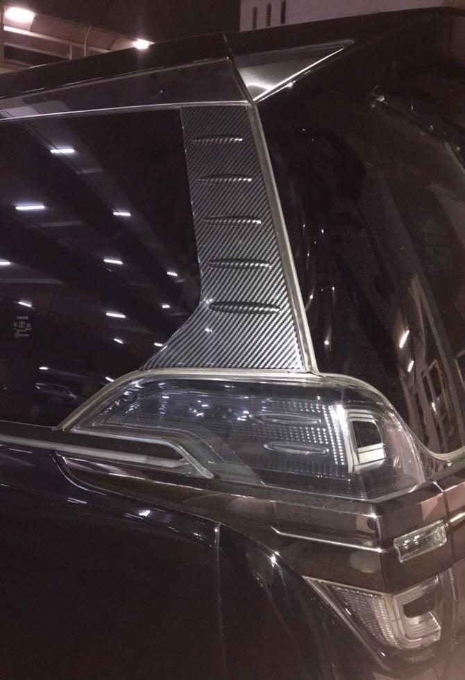 (In Stock) Alphard/Vellfire Rear Windows Diffuser, Car Accessories ...