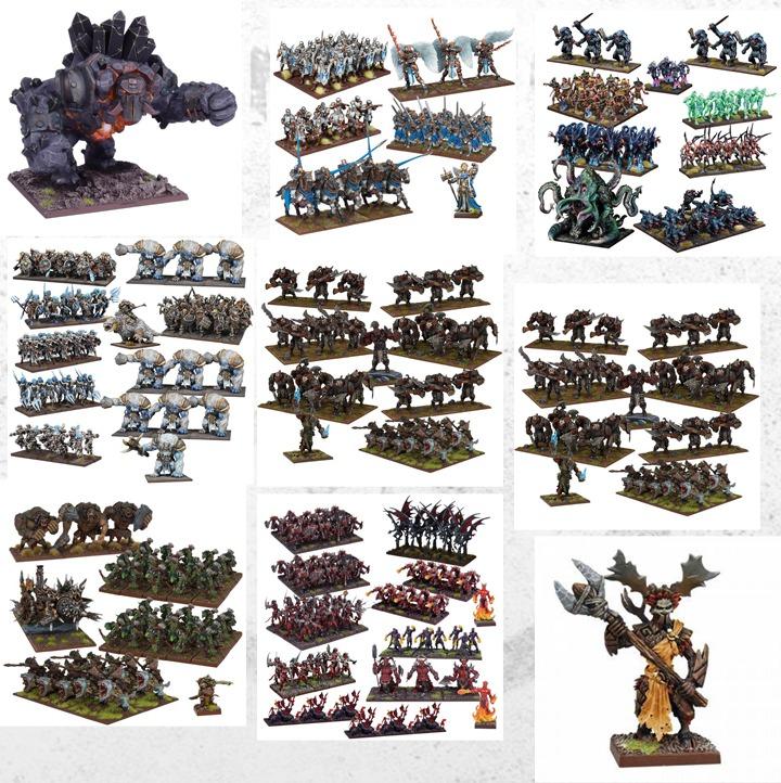 Mantic Kings of War - Multiple Price Range (Kow)(Basileans Dwarfs Elves ...