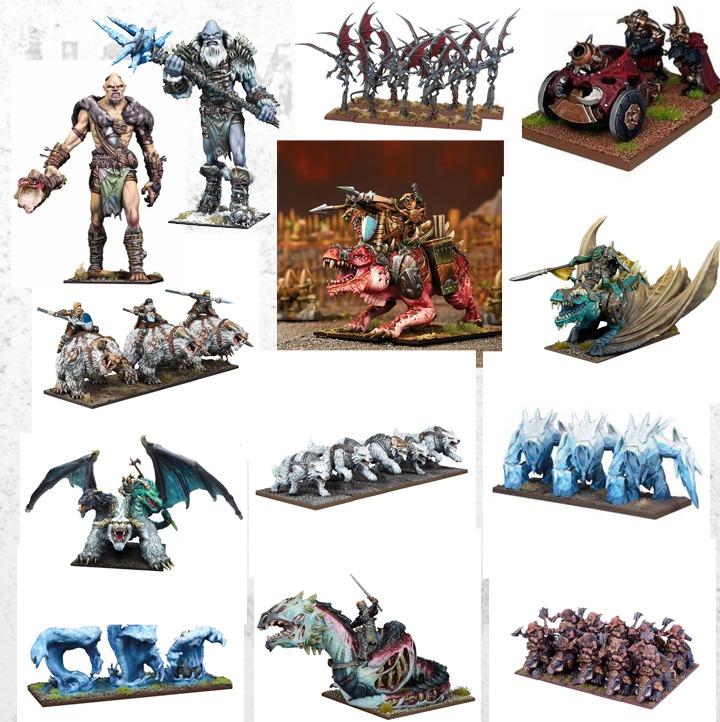 Mantic Kings of War - Multiple Price Range (Kow)(Basileans Dwarfs Elves ...
