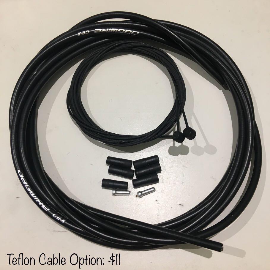 MTB Road Bike Steel / Teflon Brake Housing Cable Set Jagwire TRLREQ ...