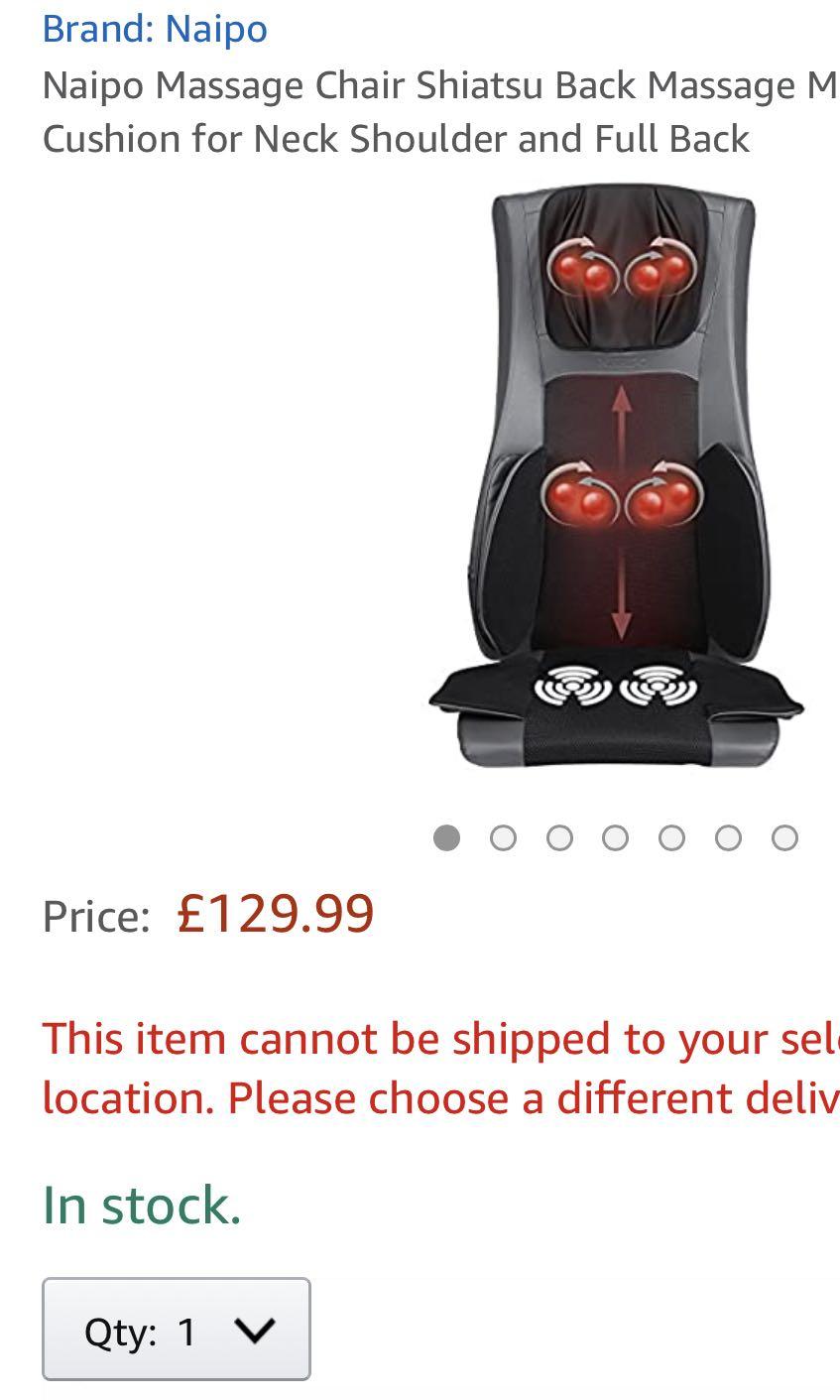 NAIPO MGM 6071, Health & Nutrition, Massage Devices on Carousell