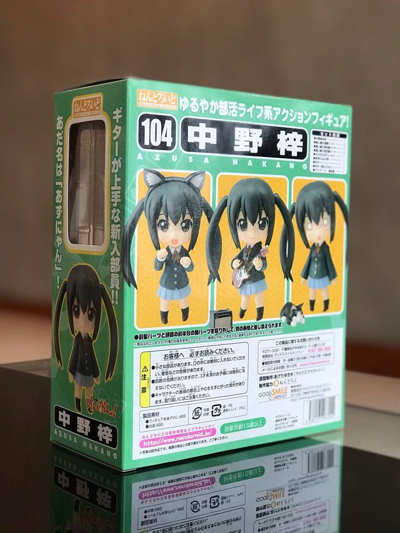 Nendoroid No. 104, Azusa Nakano K-ON Group, Hobbies & Toys, Toys ...