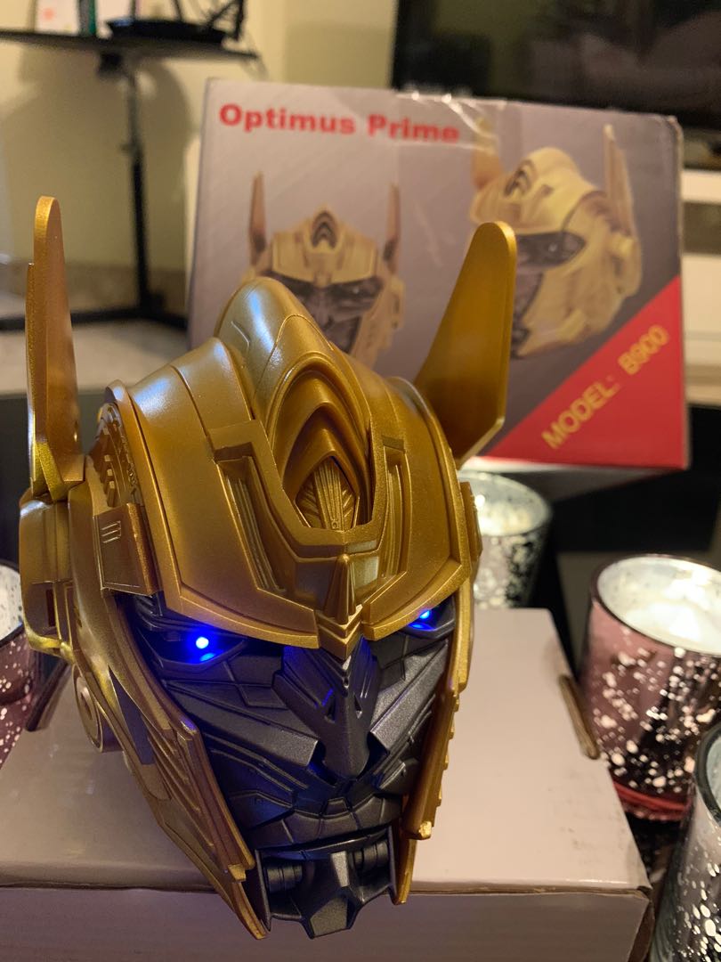 Optimus Prime speaker BT, Electronics, Audio on Carousell