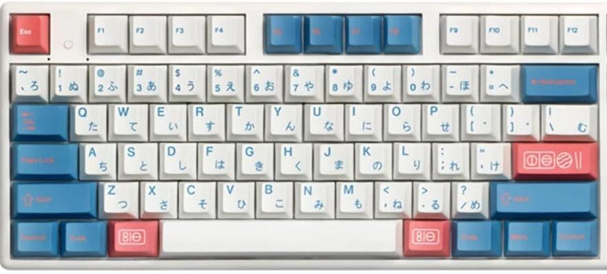 PBT Japanese Hiragana Keycaps (Bento), Computers & Tech, Parts ...