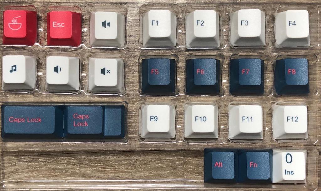PBT Japanese Hiragana Keycaps (Bento), Computers & Tech, Parts ...