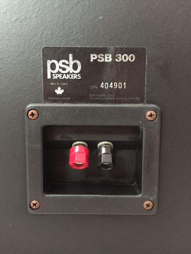 PSB 300 speakers, Audio, Soundbars, Speakers & Amplifiers on Carousell