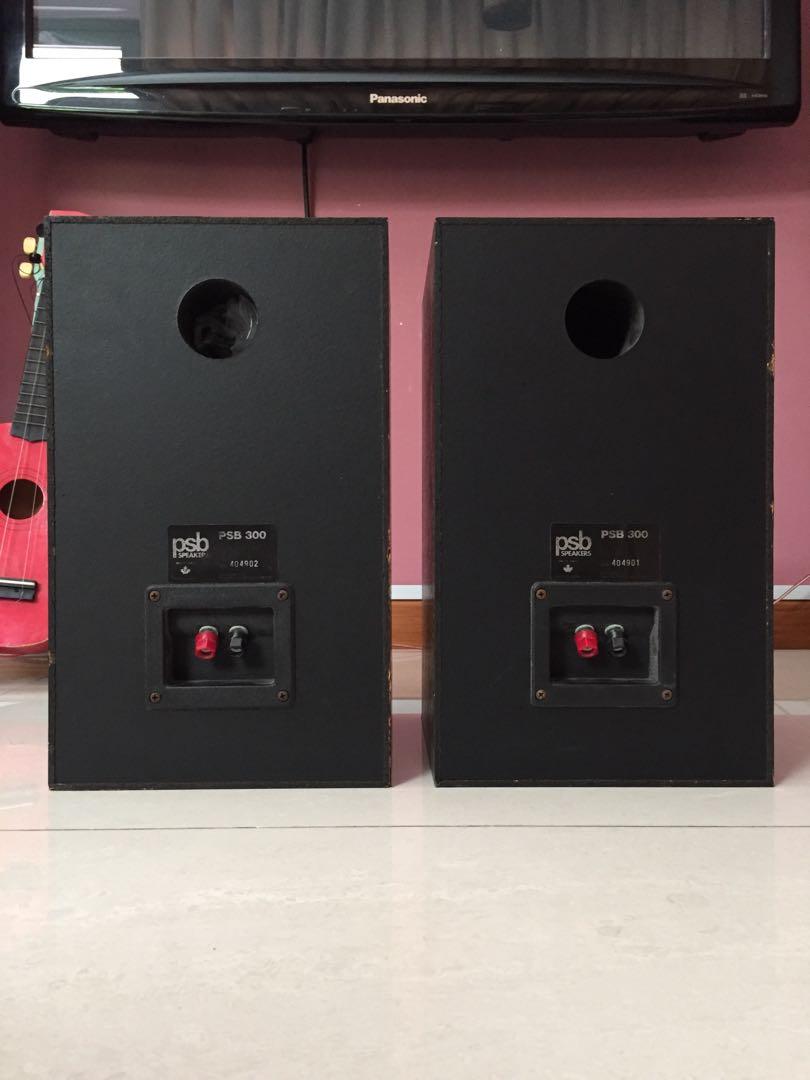 PSB 300 speakers, Audio, Soundbars, Speakers & Amplifiers on Carousell