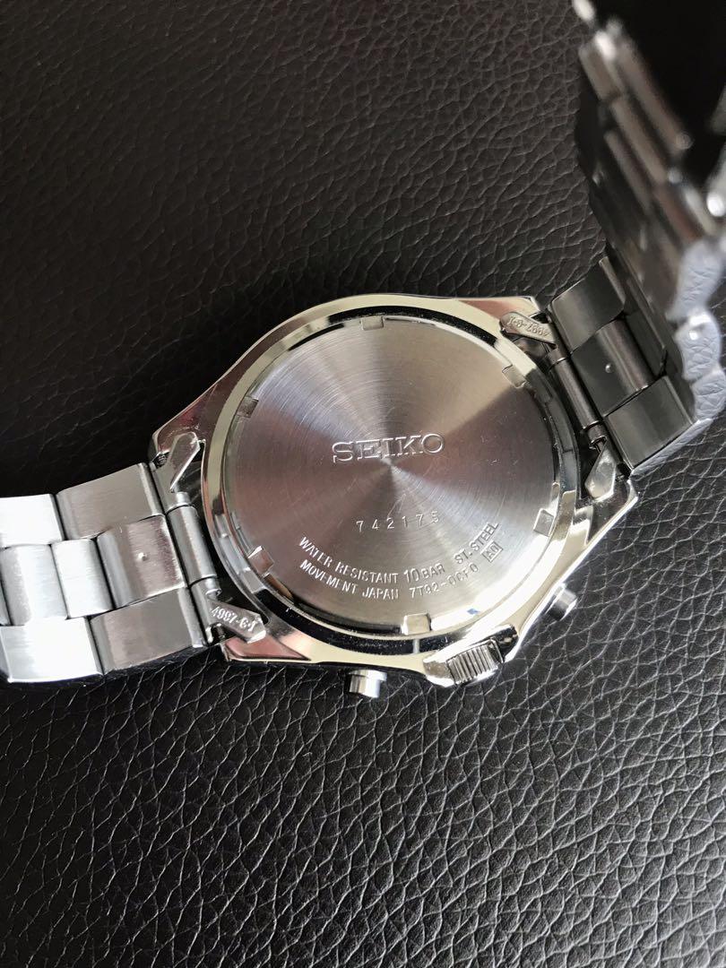 SEIKO Flightmaster Pilot Slide Rule Chronograph, Men's Fashion, Watches ...