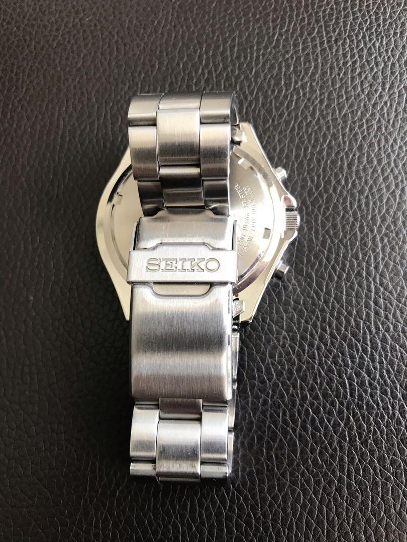 SEIKO Flightmaster Pilot Slide Rule Chronograph, Men's Fashion, Watches ...